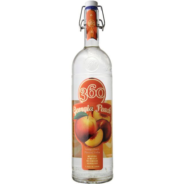 360 Georgia Peach Flavored Vodka Ltr Marketview Liquor 360-georgia-peach-flavored-vodka-ltr-marketview-liquor