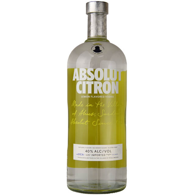 Absolut Citron Flavored Vodka / 1.75 Ltr - Marketview Liquor