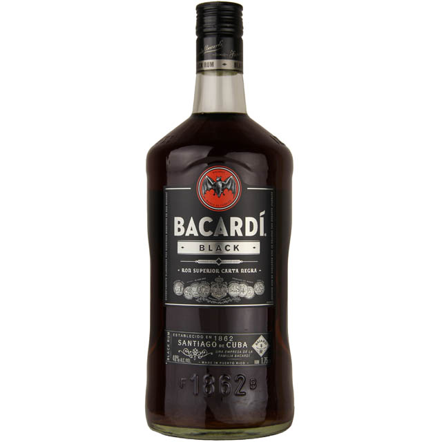 Bacardi Black Rum / 1.75 Ltr - Marketview Liquor