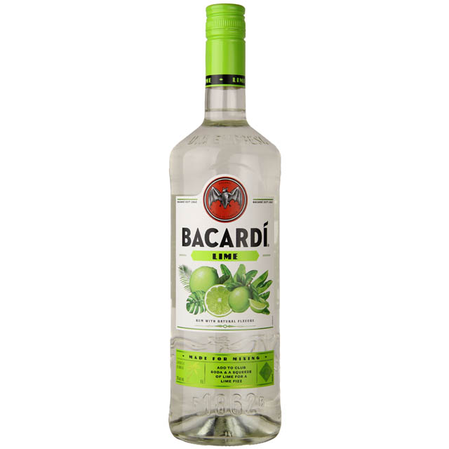 Bacardi Lime Flavored Rum / Ltr - Marketview Liquor