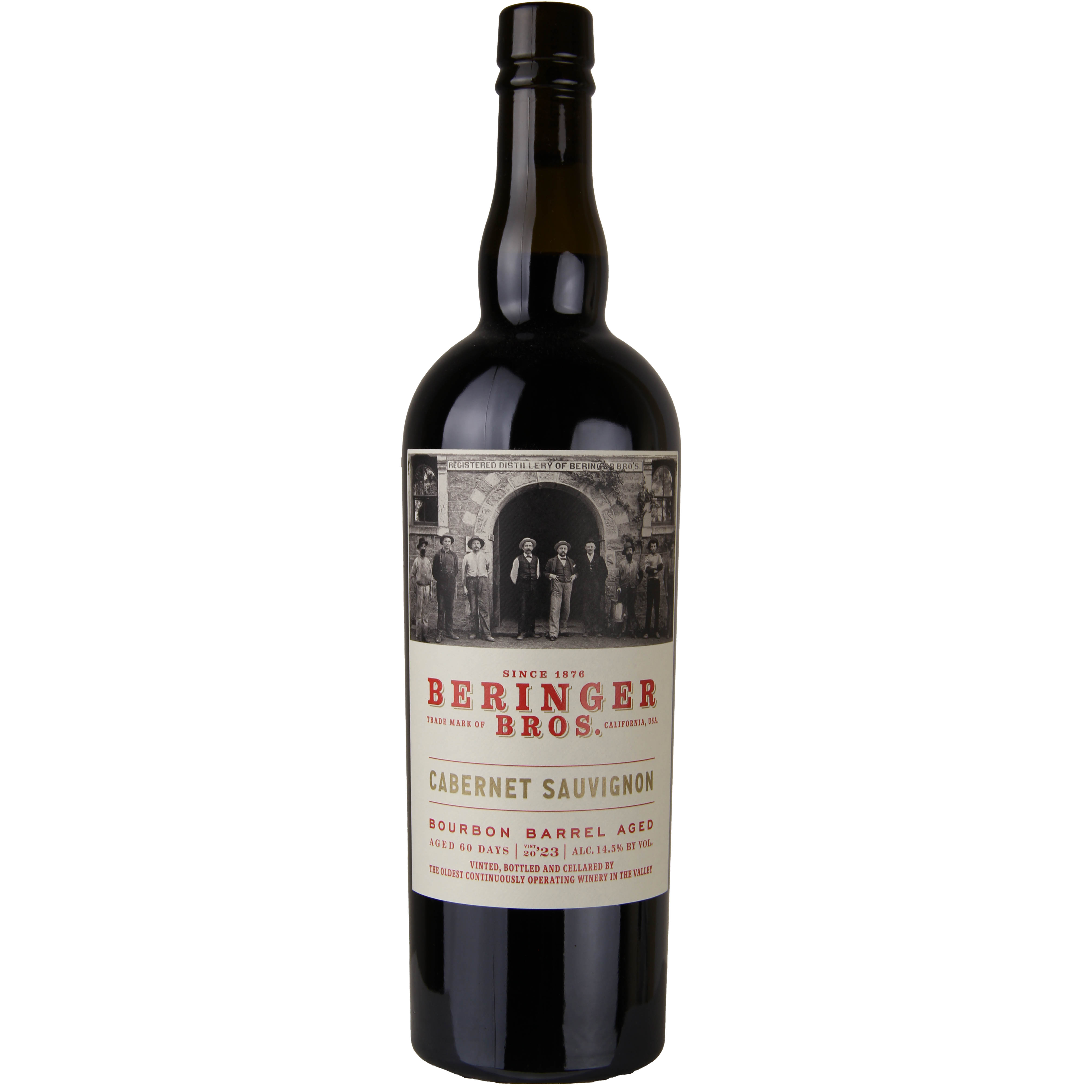 Beringer Bros Bourbon Barrel Aged Cabernet Sauvignon / 750mL ...