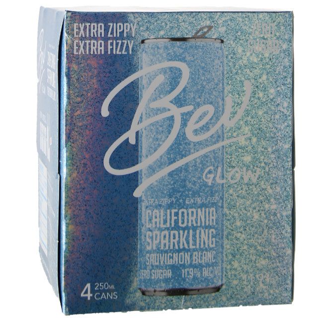 Bev Glow Sparkling Sauvignon Blanc 4 Pack / 4-250mL - Marketview Liquor