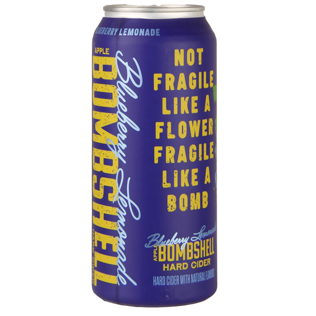 Three Brothers Bombshell Apple Blueberry Lemonade Hard Cider / 473mL ...