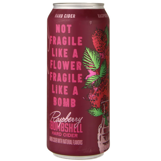 Three Brothers Bombshell Apple Raspberry Hard Cider / 473mL ...
