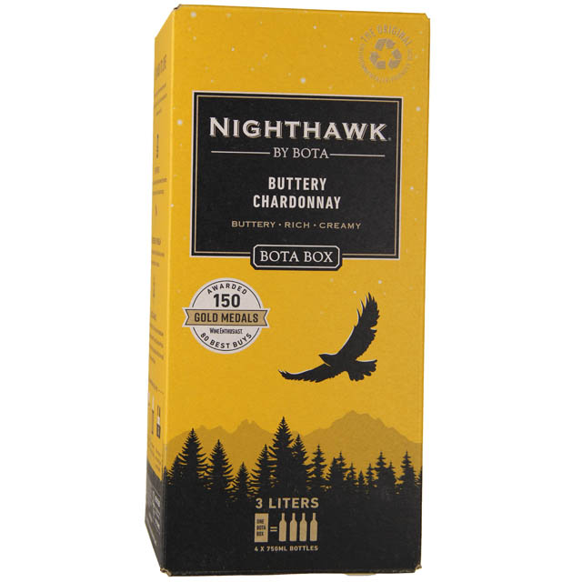 Bota Box Nighthawk Buttery Chardonnay / 3L - Marketview Liquor