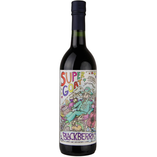 Bully Hill Super Goat Blackberry / 750 ml - Marketview Liquor