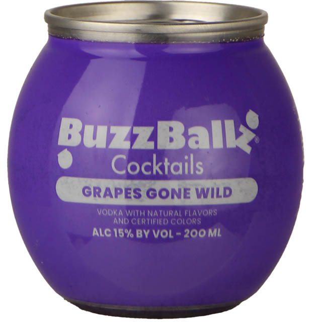 Buzzballz Grapes Gone Wild / 200mL - Marketview Liquor