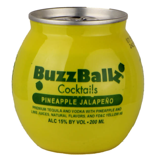 Buzzballz Pineapple Jalapeno / 200ml - Marketview Liquor