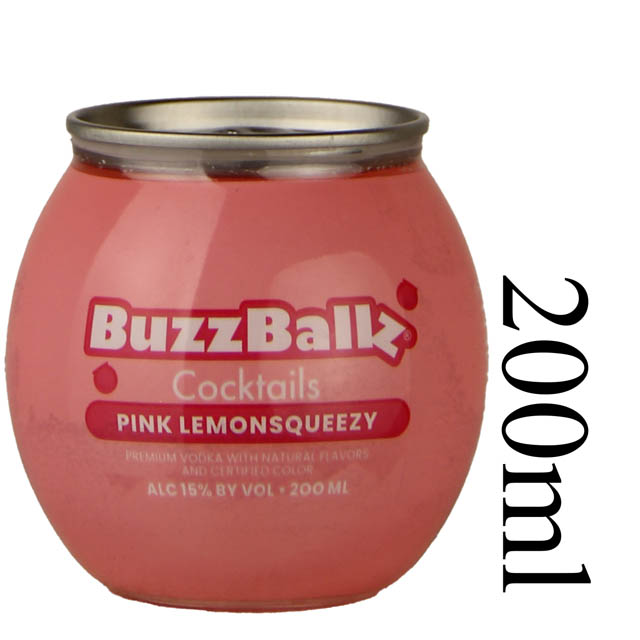 Buzzballz Cocktail Pink Lemonsqueezy / 200mL - Marketview Liquor
