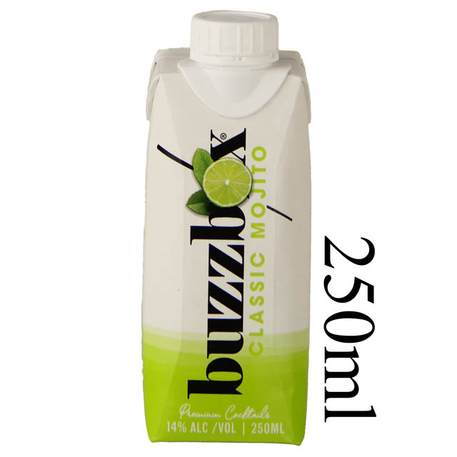 Buzzbox Classic Mojito Premium Cocktail / 250mL - Marketview Liquor