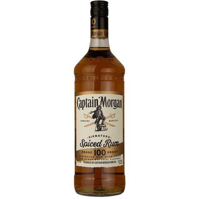 Captain Morgan Spiced Rum 100 prf / Ltr - Marketview Liquor