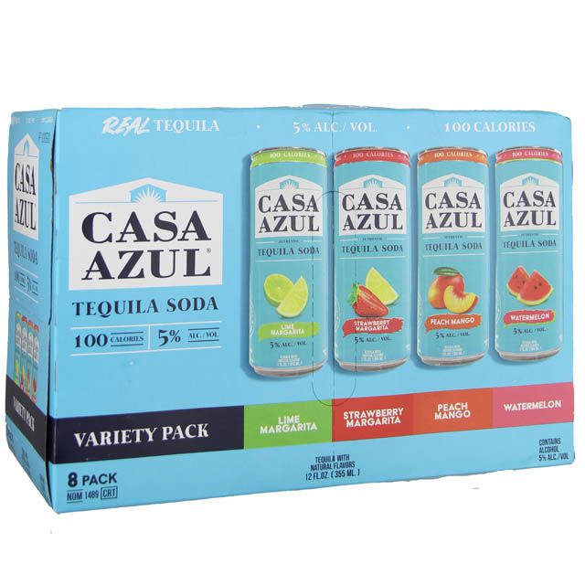 Casa Azul Tequila Variety 8 Pack / 8-355mL - Marketview Liquor