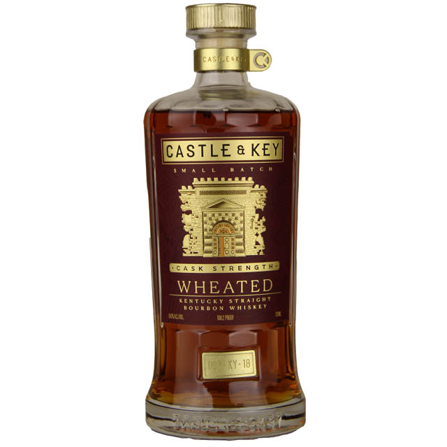 Castle and Key Cask Strength Wheated Kentucky Straight Bourbon Whiskey ...