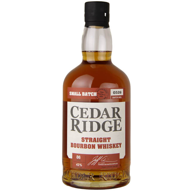 Cedar Ridge Small Batch Straight Bourbon Whiskey / 750 ml - Marketview ...