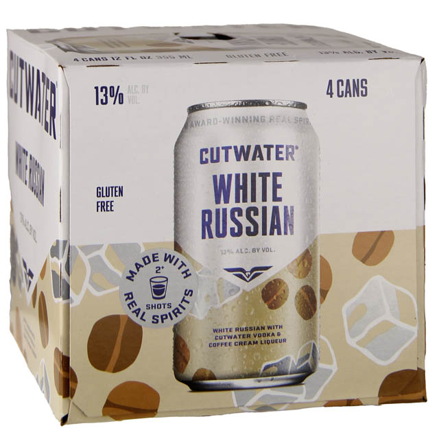 Cutwater Spirits White Russian 4 Pack Cans / 4-355mL - Marketview Liquor