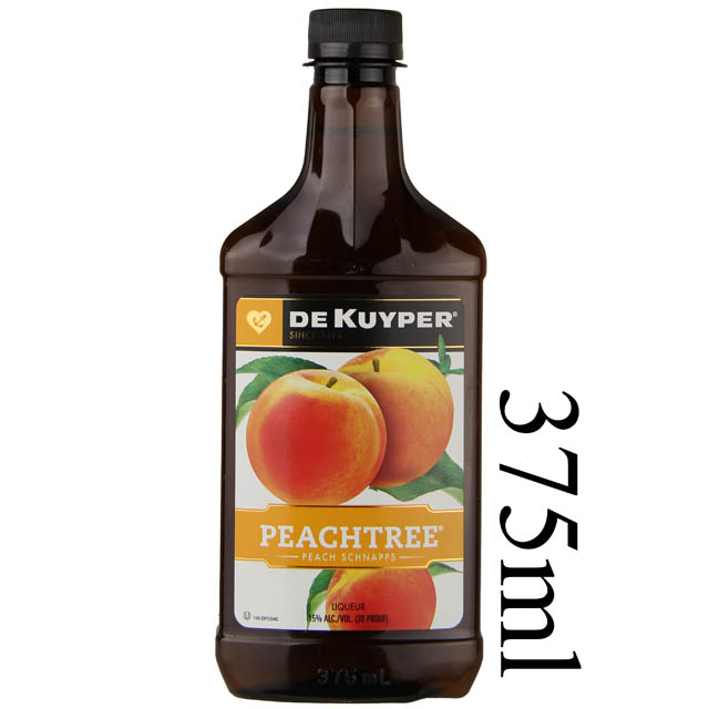 Dekuyper Peachtree Schnapps - (Half Bottle) / 375ml - Marketview Liquor