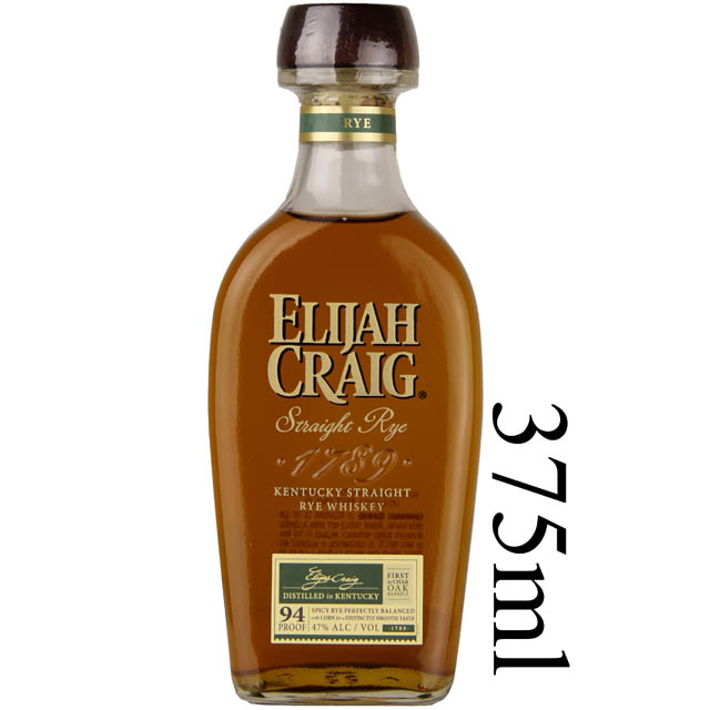 Elijah Craig Straight Rye Whiskey - (Half Bottle) / 375mL - Marketview ...