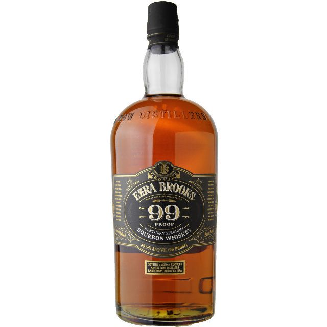 Ezra Brooks 99 proof Bourbon / 1.75 Ltr - Marketview Liquor