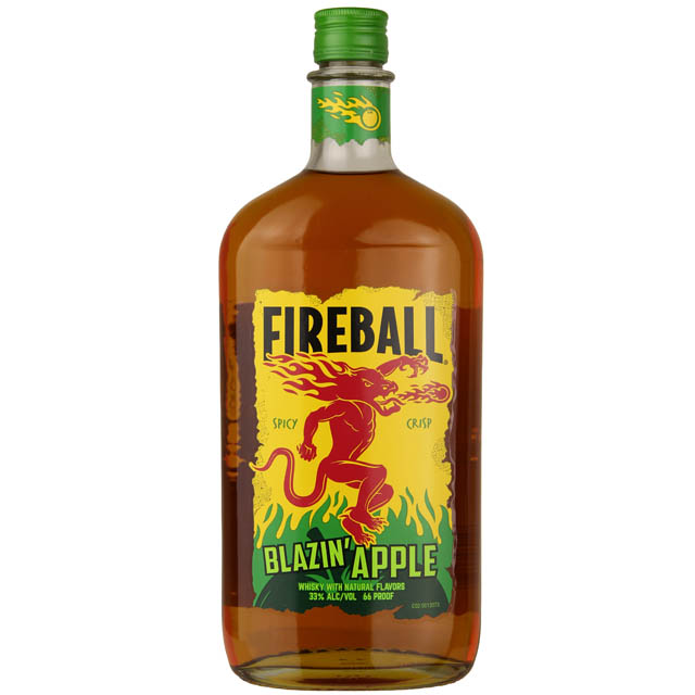 Fireball Blazin Apple Cinnamon Whisky / 750mL - Marketview Liquor