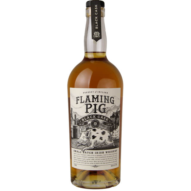 Flaming Pig Black Cask Small Batch Irish Whiskey / 700mL - Marketview ...