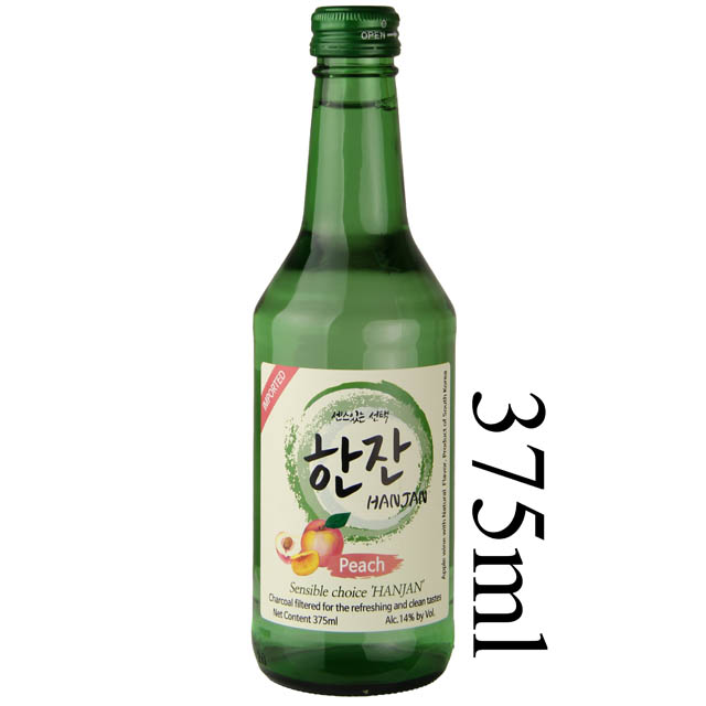 Hanjan Peach Soju - (Half Bottle) / 375mL - Marketview Liquor