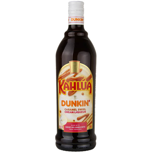 Kahlua Dunkin' Caramel Swirl Cream Liqueur / 750mL - Marketview Liquor