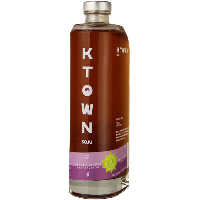 K Town Grape & Ginger Transfusion Soju / 750mL - Marketview Liquor