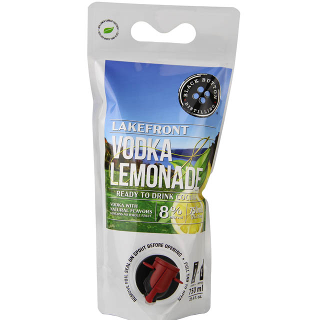 Black Button Lakefront Vodka Lemonade Pouch / 750mL - Marketview Liquor