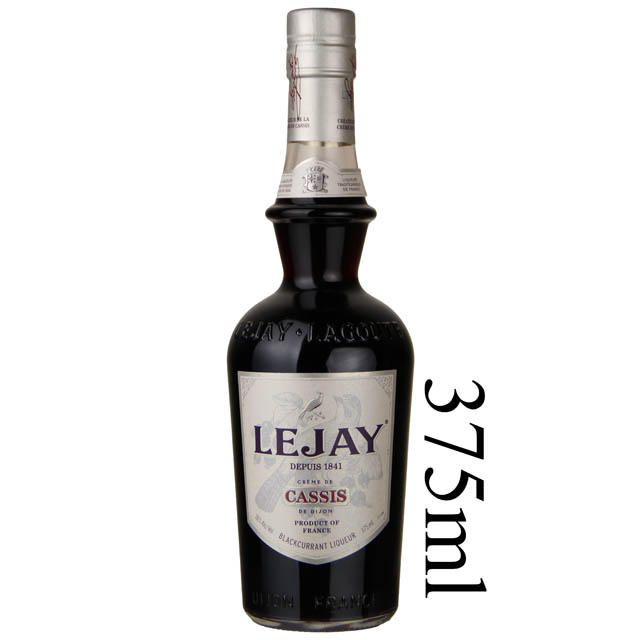 Lejay Creme de Cassis Blackcurrant Liqueur - (Half Bottle) / 375 ml ...
