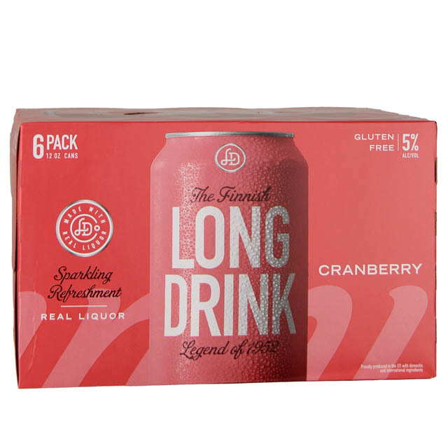 The Finnish Long Drink Cranberry 6 Pack / 6-355mL - Marketview Liquor