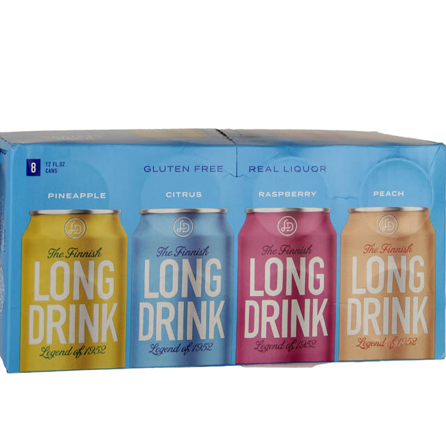 The Finnish Long Drink Variety 8 Pack Cans / 8-355mL - Marketview Liquor