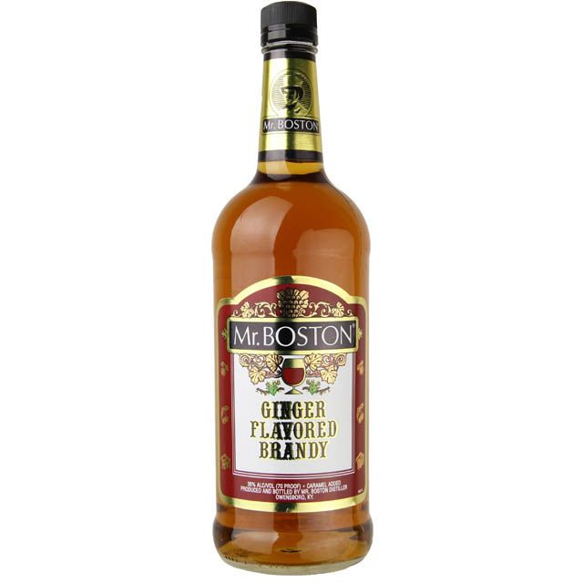 Mr. Boston Ginger Flavored Brandy / Ltr - Marketview Liquor