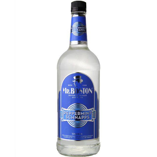 Mr. Boston Peppermint Schnapps / Ltr - Marketview Liquor