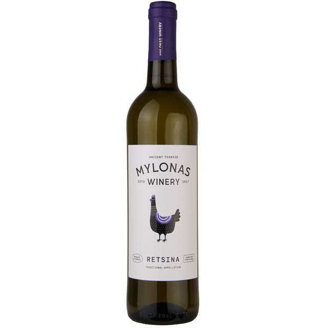 Mylonas Retsina / 750mL - Marketview Liquor