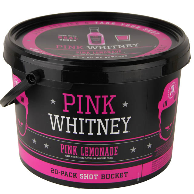 New Amsterdam Pink Whitney Flavored Vodka Party Bucket / 20-50mL ...
