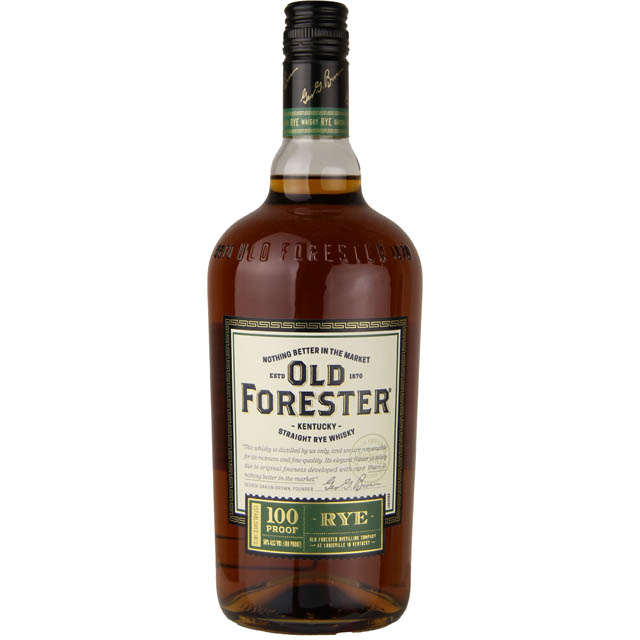 Old Forester Rye Kentucky Straight Whisky / Ltr - Marketview Liquor