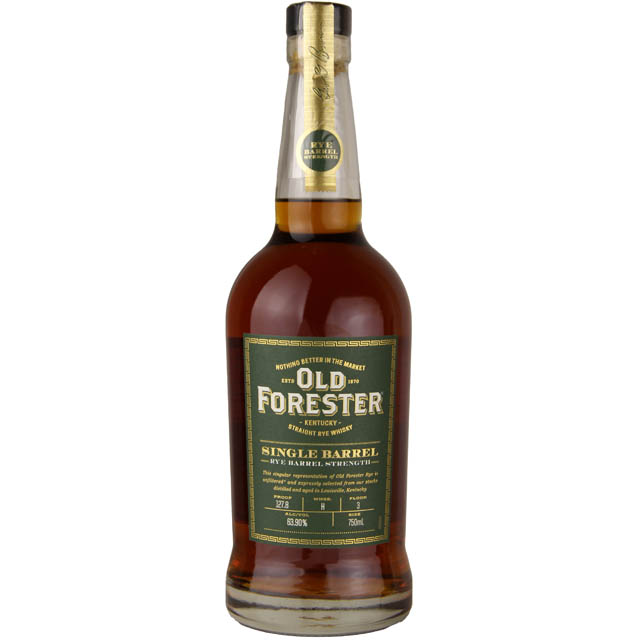 Old Forester Rye Single Barrel Kentucky Straight Whisky / 750mL ...