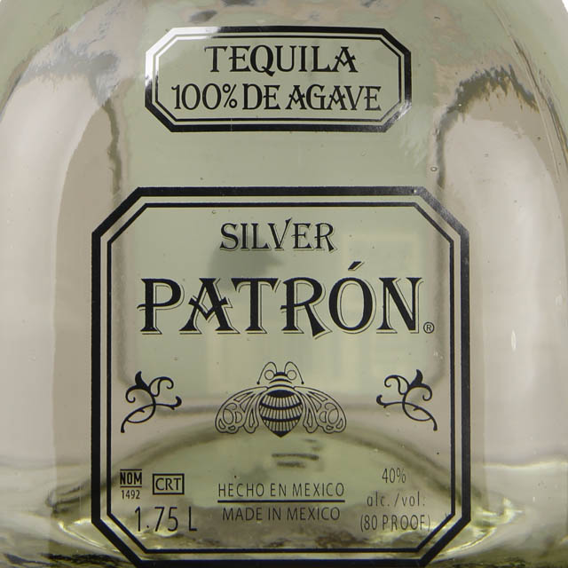 Patron Tequila Label