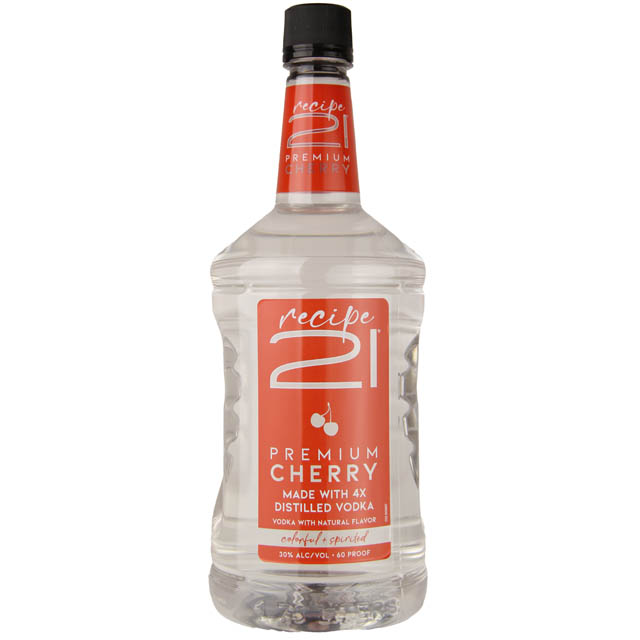 Recipe 21 Cherry Flavored Vodka / 1.75 Ltr - Marketview Liquor