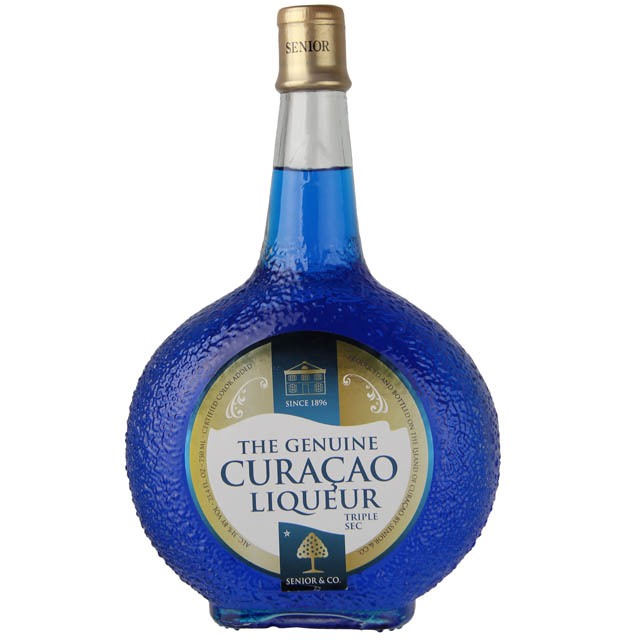 Senior The Genuine Blue Curacao Liqueur / 750mL - Marketview Liquor