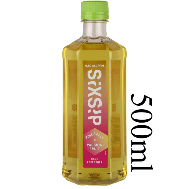 Sixsip Pineapple Passionfruit Wine Cocktail / 500mL - Marketview Liquor