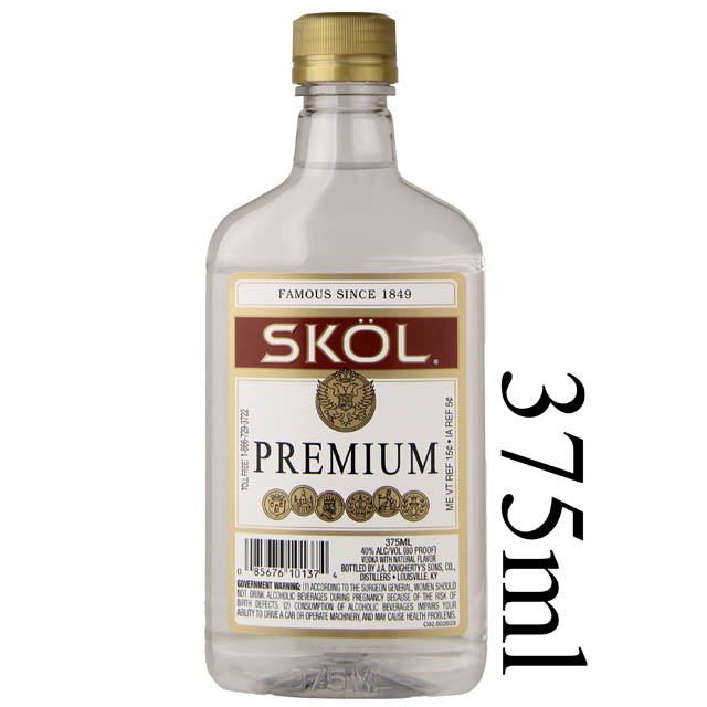 Skol Vodka - (Half Bottle) / 375ml - Marketview Liquor