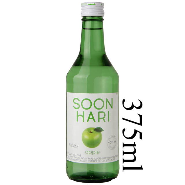 SoonHari Apple Soju (Half Bottle) / 375mL - Marketview Liquor