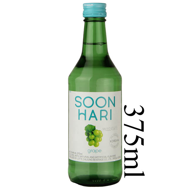 SoonHari Grape Soju (Half Bottle) / 375mL - Marketview Liquor