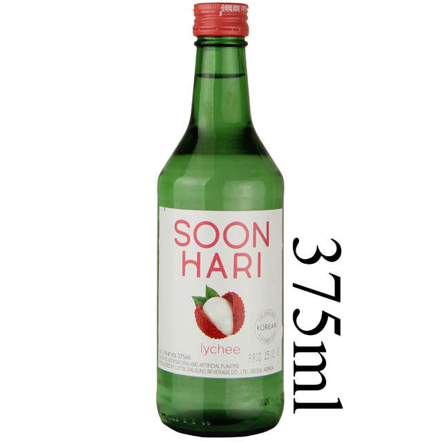 SoonHari Lychee Soju (Half Bottle) / 375mL - Marketview Liquor