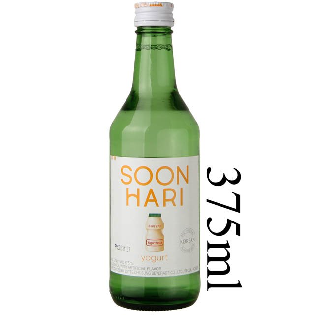SoonHari Yogurt Soju (Half Bottle) / 375mL - Marketview Liquor
