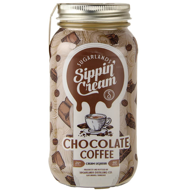 Sugarlands Sippin Cream Dark Chocolate Coffee Cream Liqueur / 750mL ...