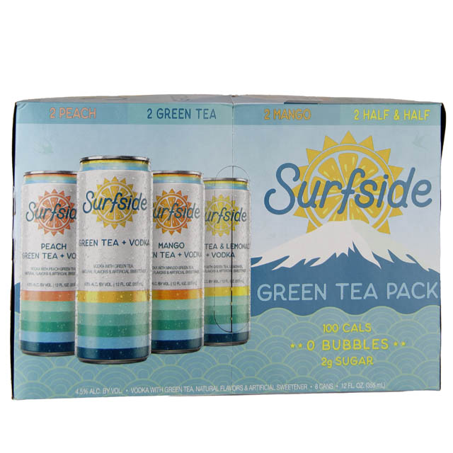 Surfside Green Tea Vodka Variety 8 Pk / 8-355mL - Marketview Liquor
