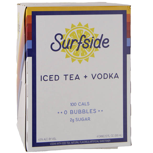 Surfside Iced Tea Vodka 4Pk / 4-355mL - Marketview Liquor