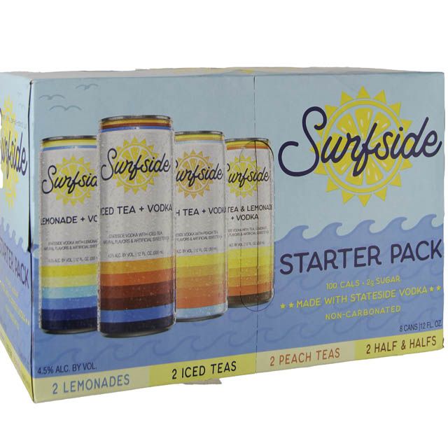 Surfside Ice Tea Variety Vodka 8Pk / 8-355mL - Marketview Liquor